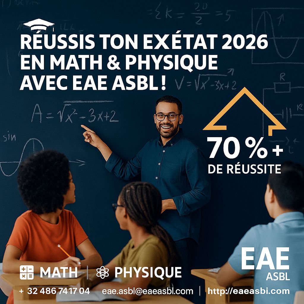 Math-physiciens de la RDC !!! « Échanges Avec l'Extérieur ASBL * EAE ASBL